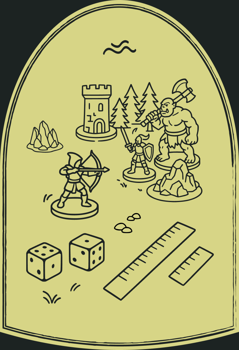 Professional Wargaming Measuring Tools | Rulers & Gauges | Tree of Tales